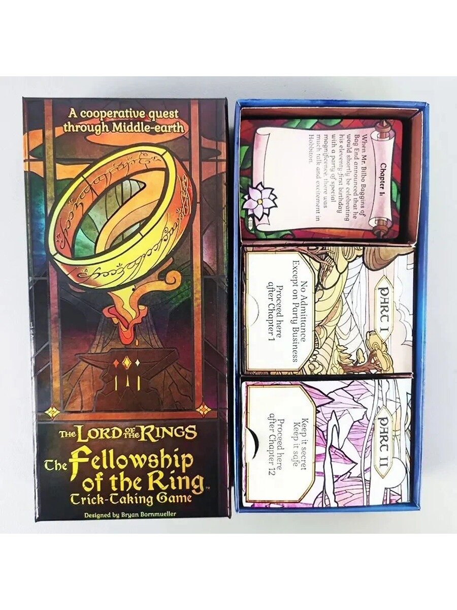 Ring Fellowship Deluxe Suite: HI Strategy/Party. Карты с тиснением, дерево, яркие цвета! Лучший вариант!