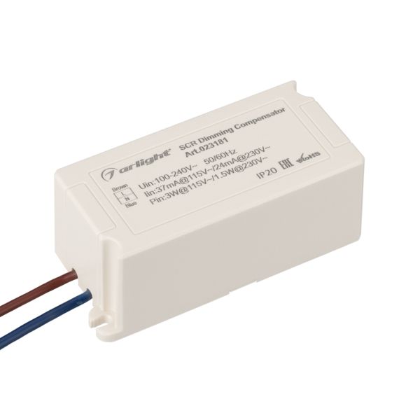 Усилитель компенсирующий ARL-TB01 (230V, TRIAC) (Arlight, IP20 Пластик, 2 года) 023181