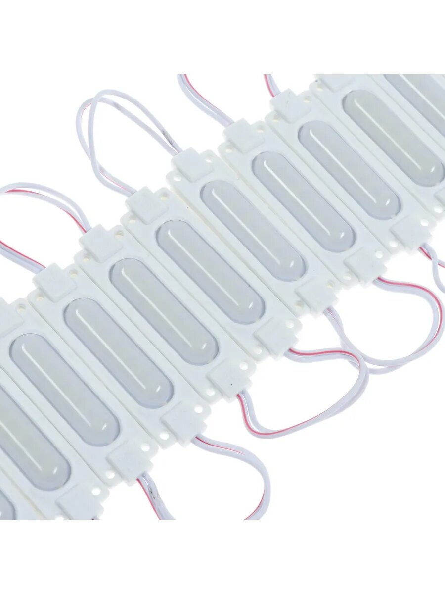Светодиодный модуль SMD5730, 2 Вт, 6 LED, IP65, 12V, 20 шт.