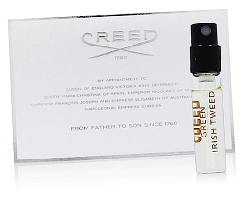 Мужской парфюм Creed Green Tweed 2 мл пробник - Крид Грин Айриш Ириш Твид