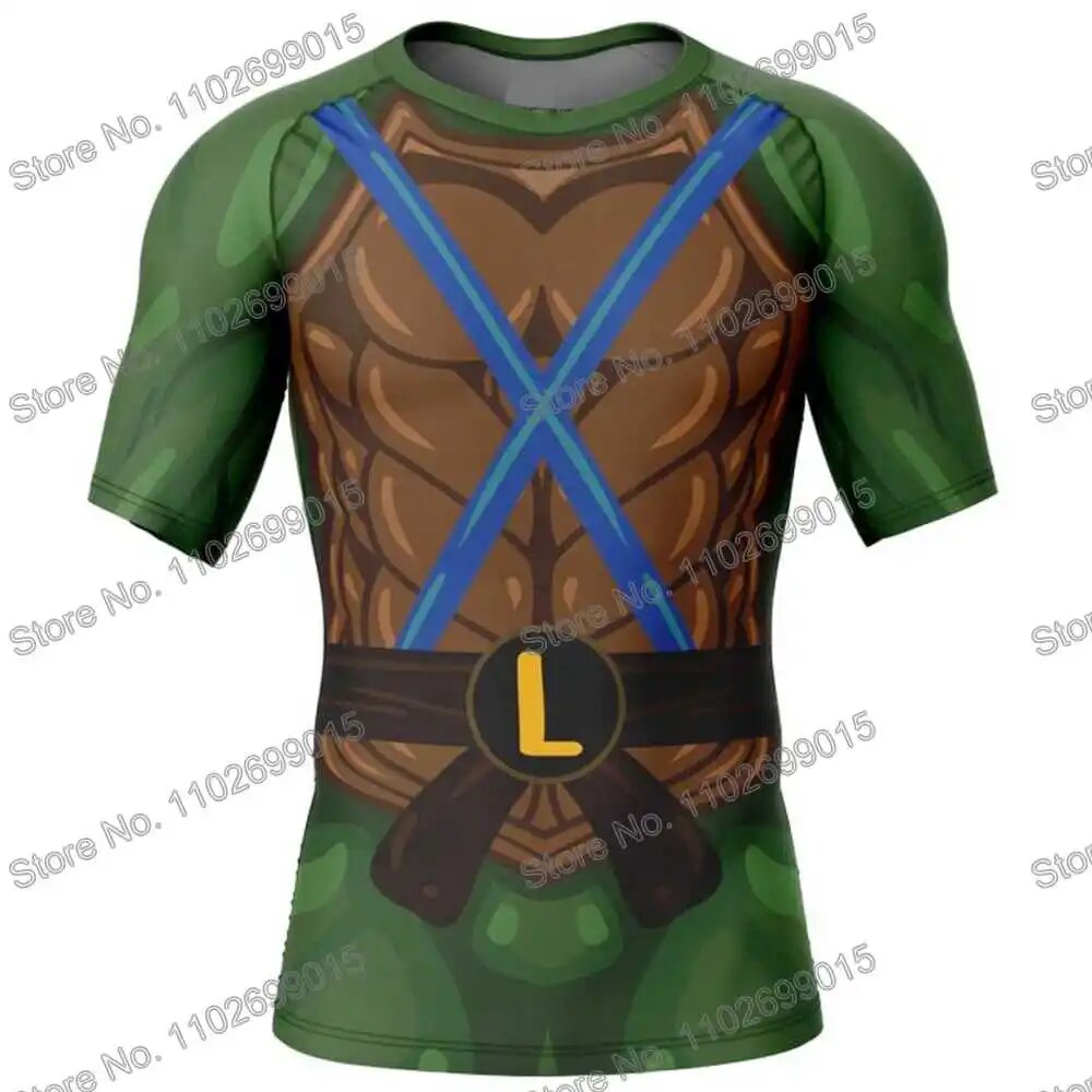 Мужские рашгарды из лайкры Turtle M, 8