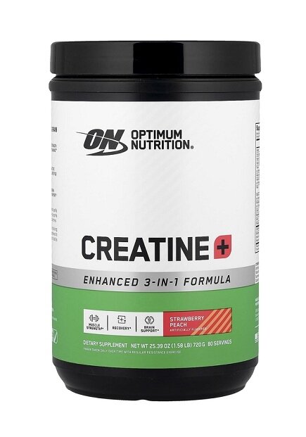 Optimum Nutrition Creatine+ (720 гр) - Апельсин-Маракуйя