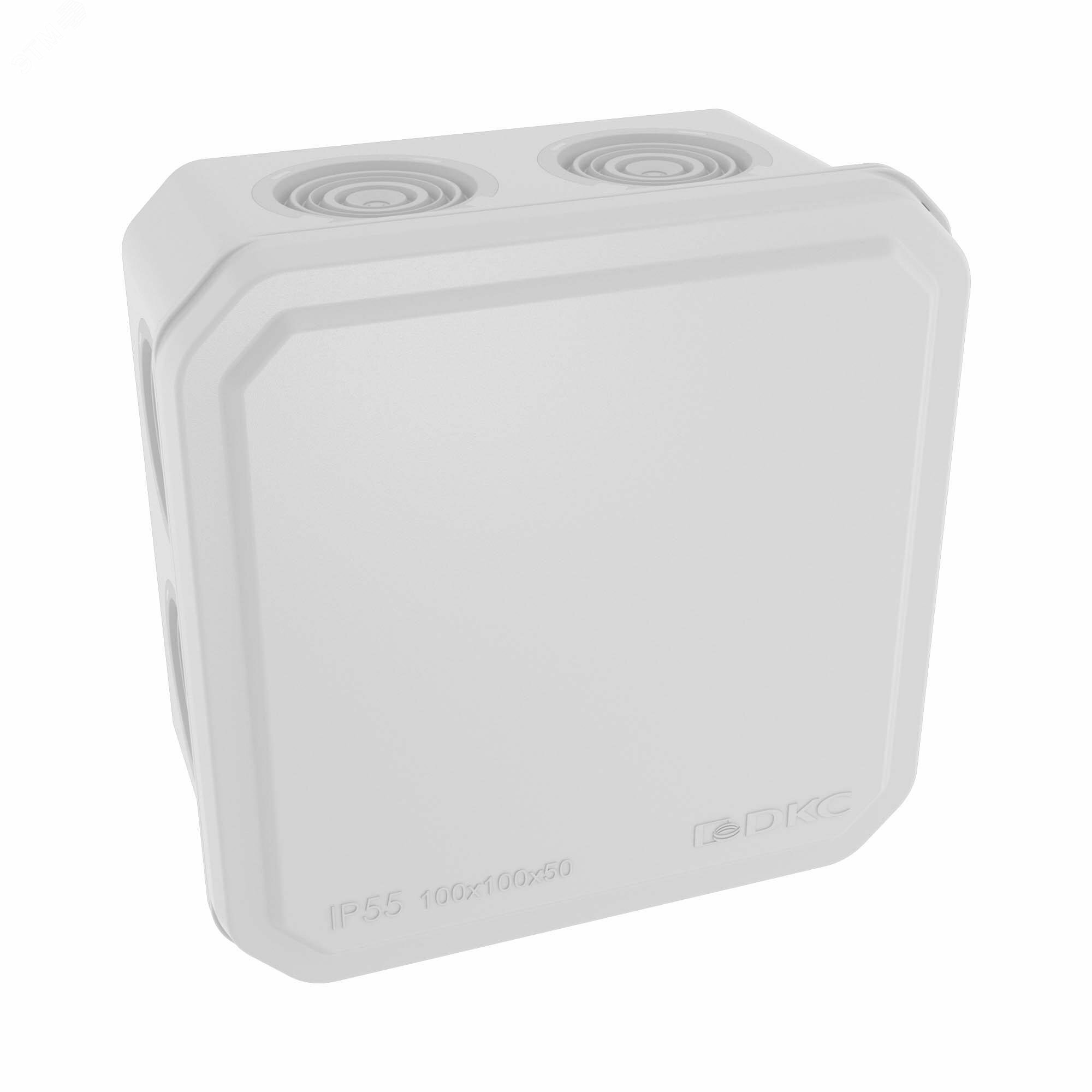 Коробка распределительная с кабельными вводами IP55 100х100х50мм (розница) 53800R DKC (Кол-во 3 штуки)