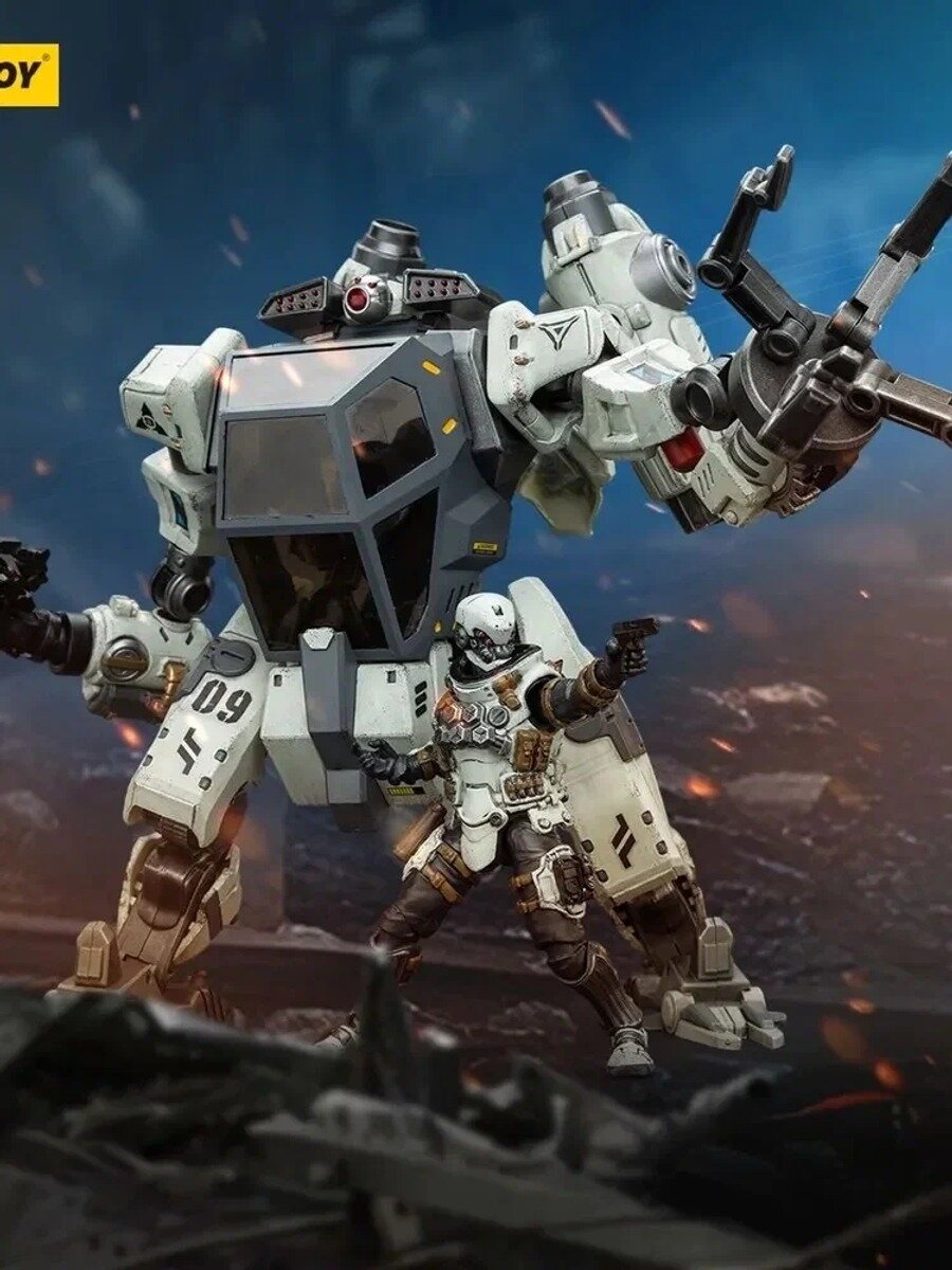 Подвижная фигурка JOYTOY Battle For the Stars 1 / 18 Action Figures North 09 Strike Attack Mecha