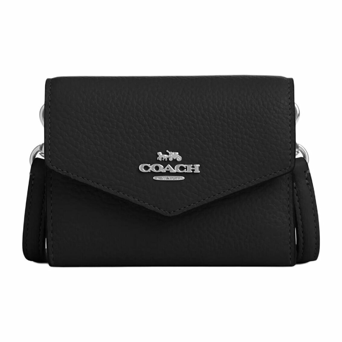 Бумажник Coach, черный — фото 1