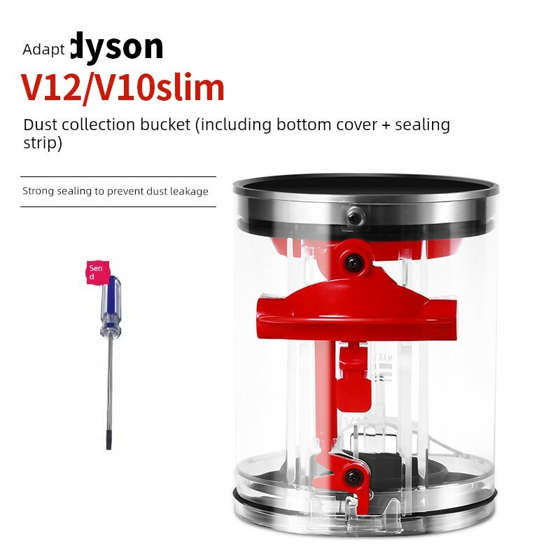 Контейнер для пыли оригинального качества для Dyson V10 Slim V12, Replacement Dust Collector Container Accessory