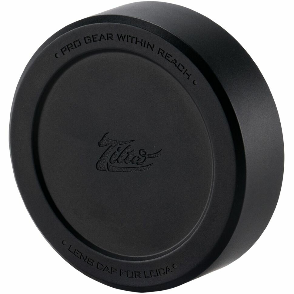 Крышка объектива Tilta Lens Cap для Leica Q3 Чёрная, винтажный дизайн