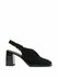 Туфли LINDA BAUMANN Buckle-fastening slingback pumps, размер 37, black/black