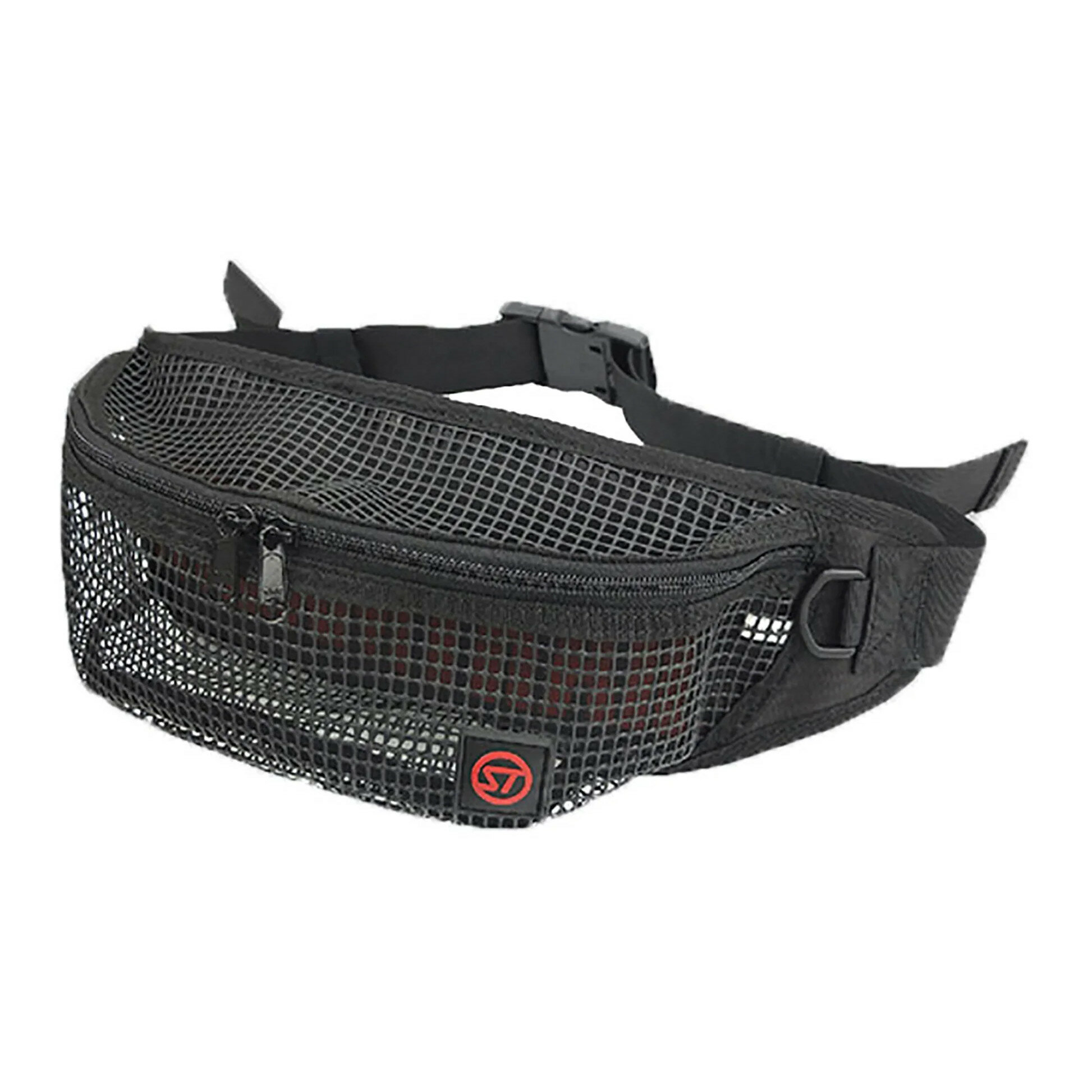 Поясная сетчатая сумка Stream Trail Mesh Waist Pouch Black (чёрная)