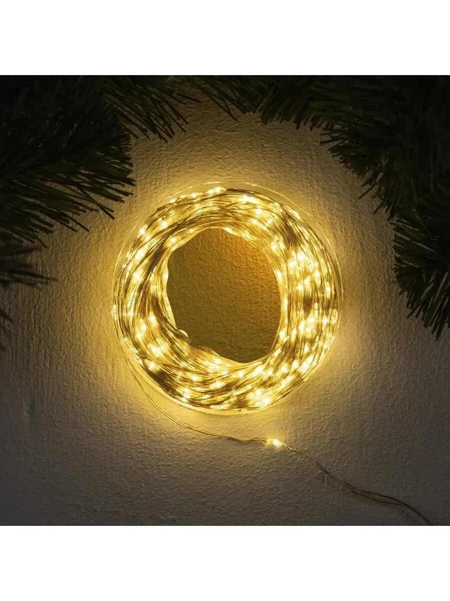 Уличная световая гирлянда с 500 LED