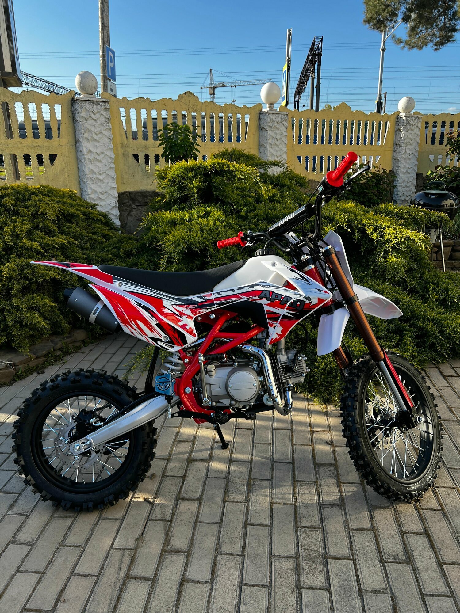 Питбайк EX-MOTO APAQ 125 PRO 17/14
