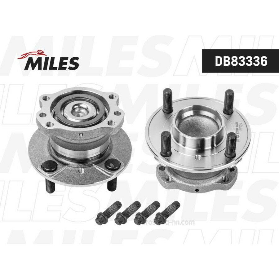 MILES DB83336 Ступица с подшипником FORD B-MAX/ECOSPORT/TOURNEO 12- зад.