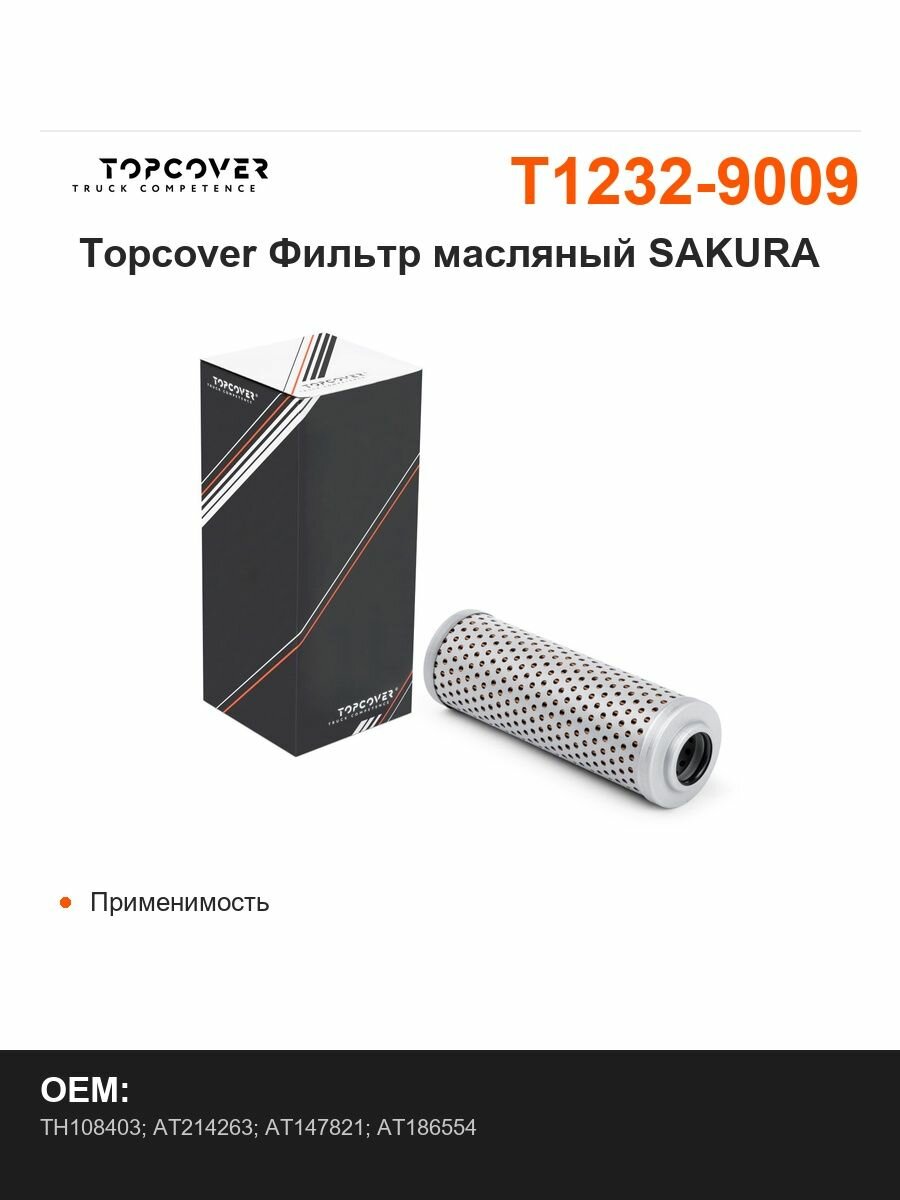 Topcover Фильтр масляный SAKURA