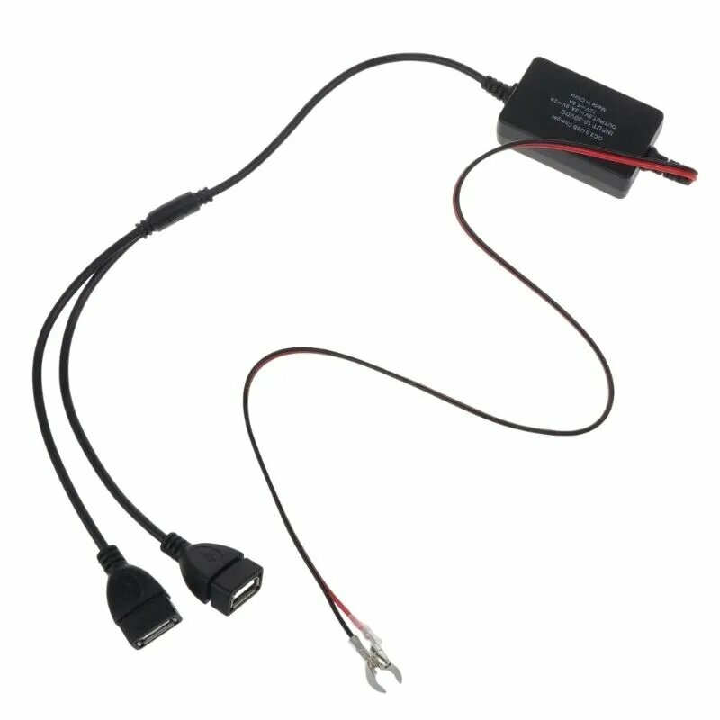 Быстрая зарядка QC3.0 USB понижающий преобразователь DC-DC Понижающий модуль постоянного тока 10 В- 30 В до 5 3A 9 2A 12 1.5A Зарядный