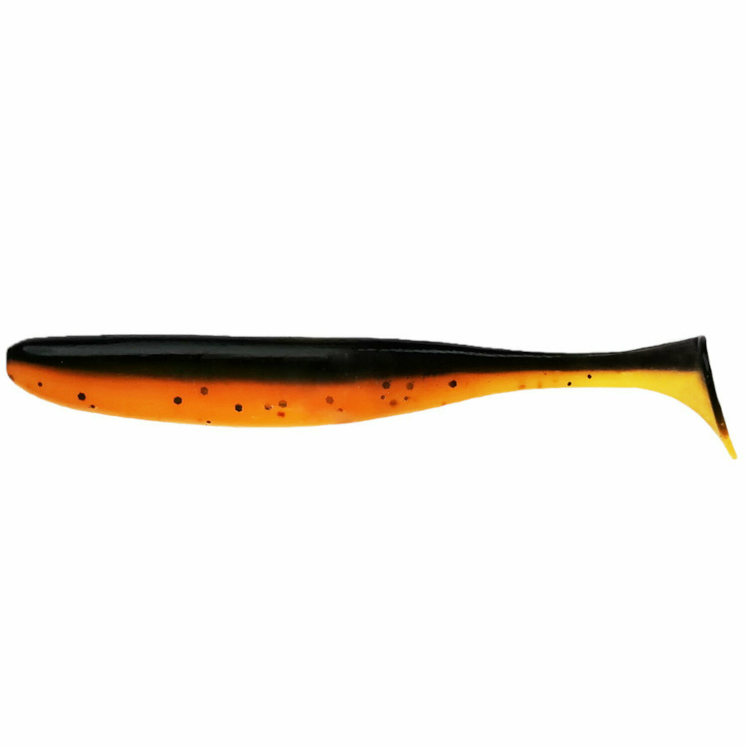 Виброхвост SANSAN VIBRO MALEK 100, Col. 28 BLACK ORANGE SABBAT