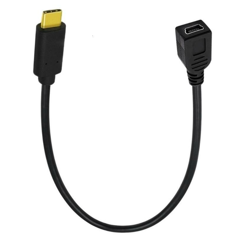 Адаптер USB-C 3.1 — Mini-USB 5 pin, Прямая голова