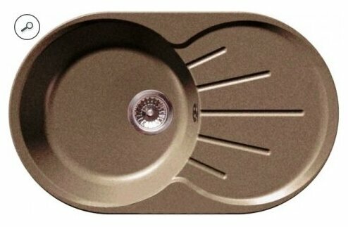 Кухонная мойка GranFest Rondo GF-R750L терракот