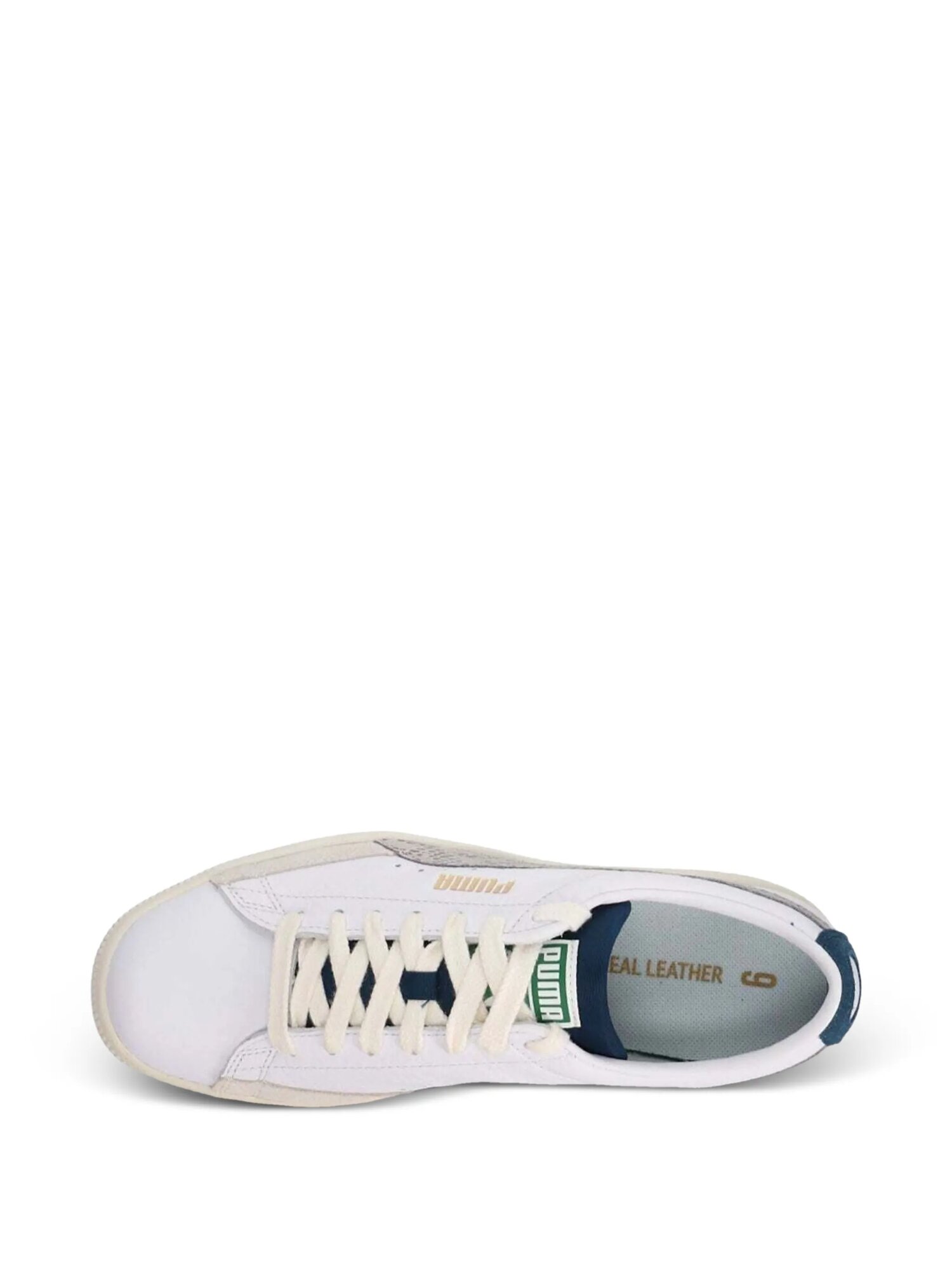 Кроссовки PUMA Basket, размер 11 US, white — фото 1