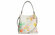 Сумка Coach Town, фактура пэчворк, белый,