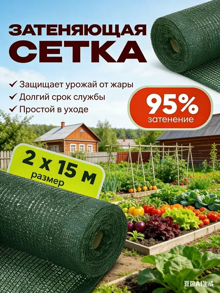 Каркас для укрытия растений мини Садовая сетка6 14.9х2, Софт, ABS пластик