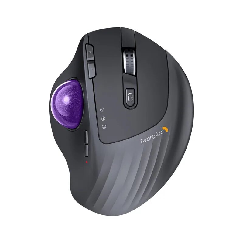 Беспроводная мышь HRUEDA ProtoArc EM01 NL Фиолетовый, PURPLE