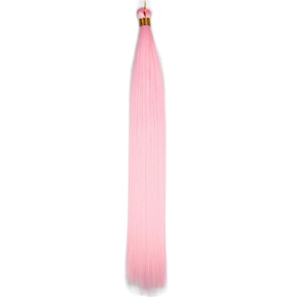 Синтетические прямые косы Pink, 3 шт.