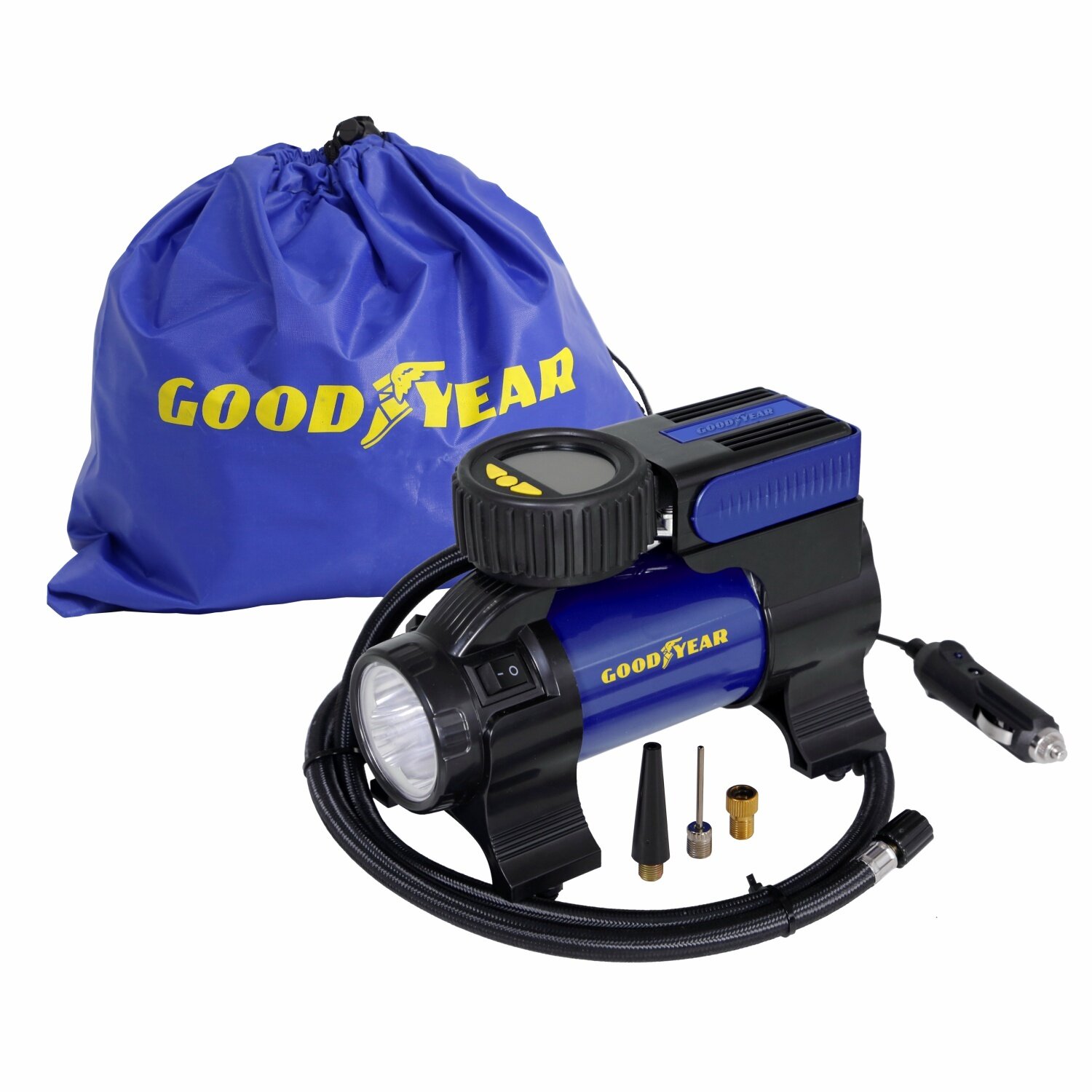 Компрессор Goodyear 35л/мин LED DIGITAL сумка