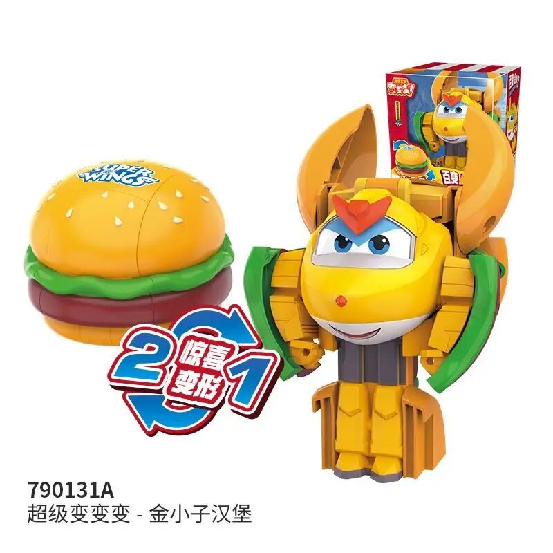 Фигурка Super Wings Робот-трансформер, желтый