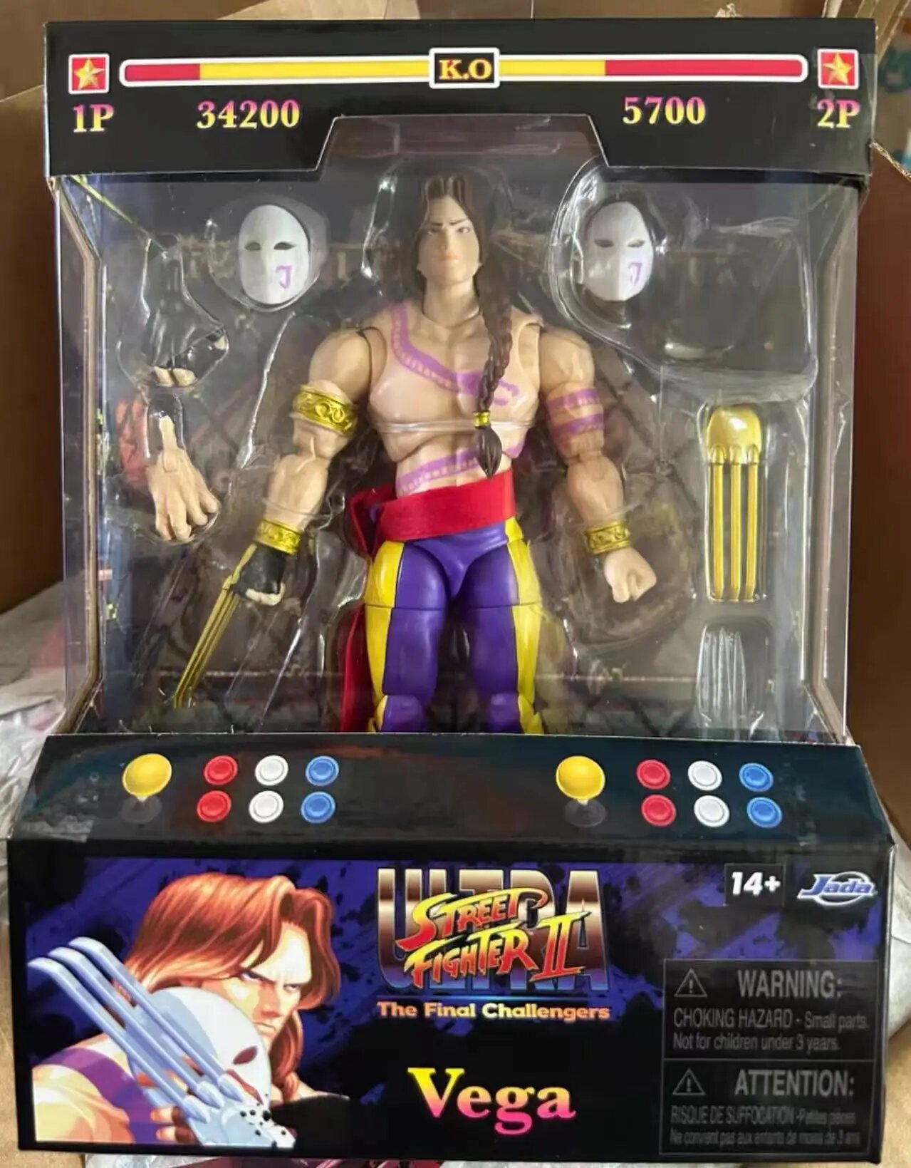 Bandai Street Fighter II Ryu Фигурка 6 дюймов Baroque