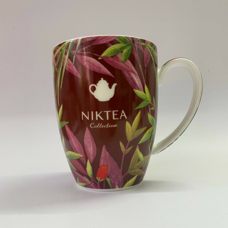 Кружка NIKTEA, красная, 400 мл.