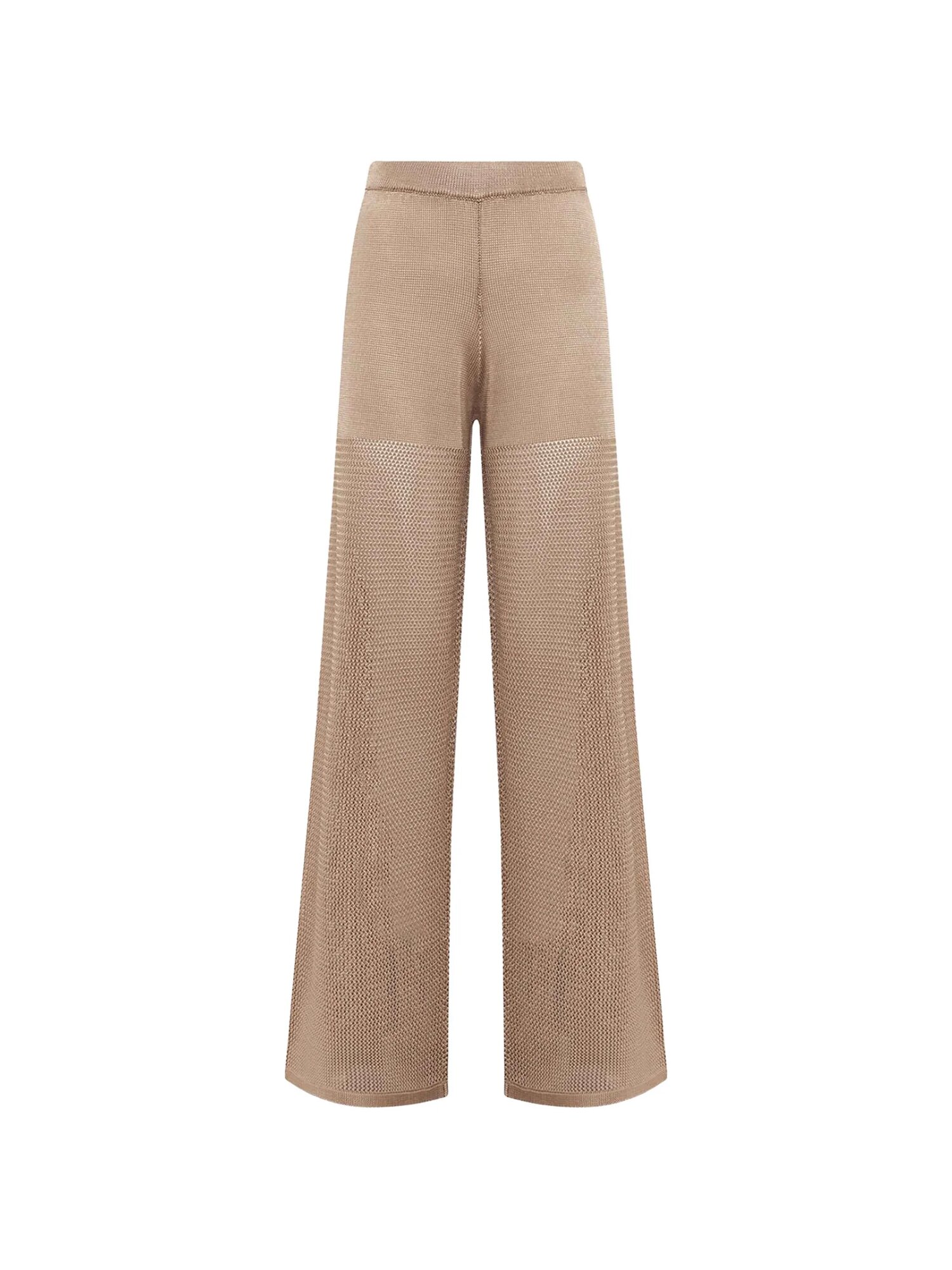 Брюки Open-knit wide-leg trousers