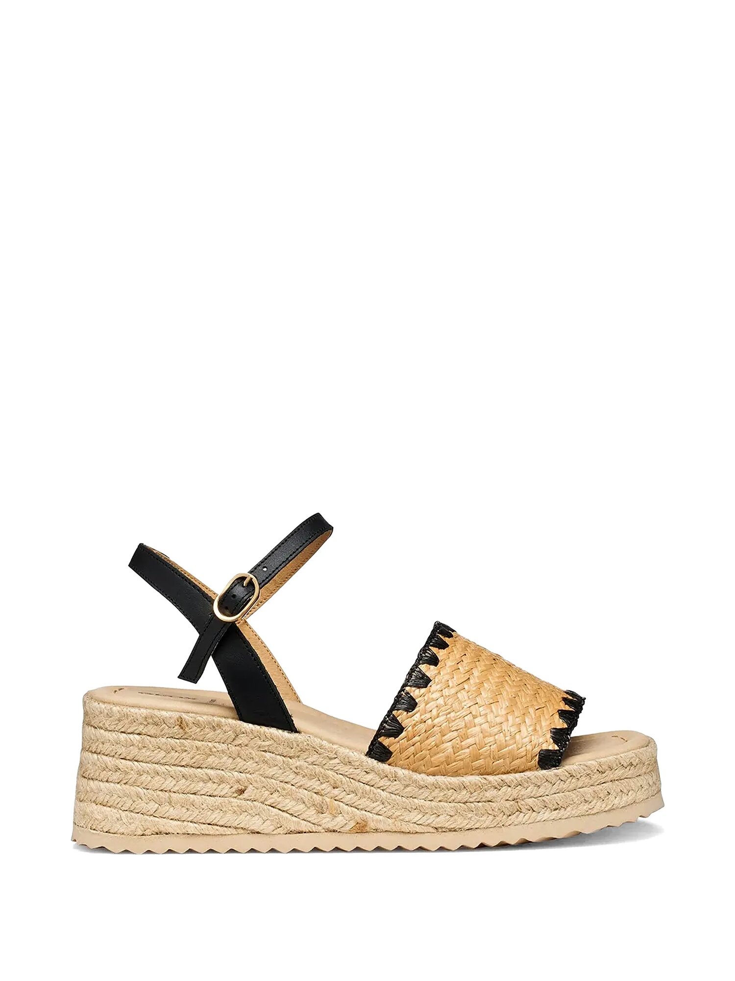 Эспадрильи Woven platform espadrilles