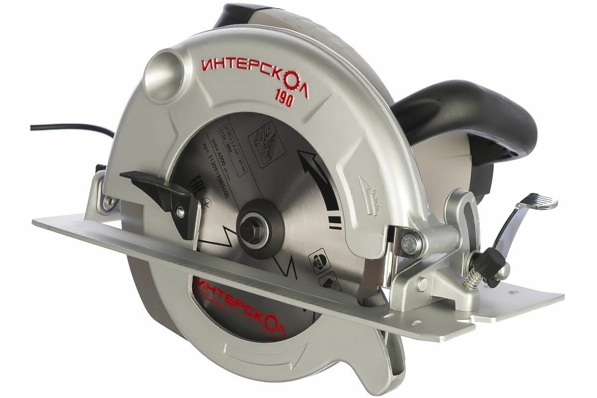 Дисковая пила Интерскол ДП-190/1600 М 97.1.1.20