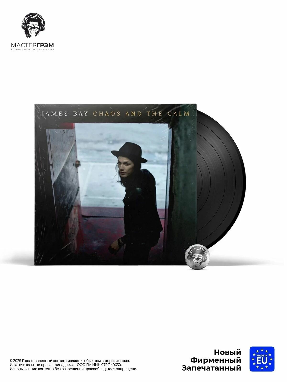 Виниловая пластинка James Bay - Chaos And The Calm (LP) 2015
