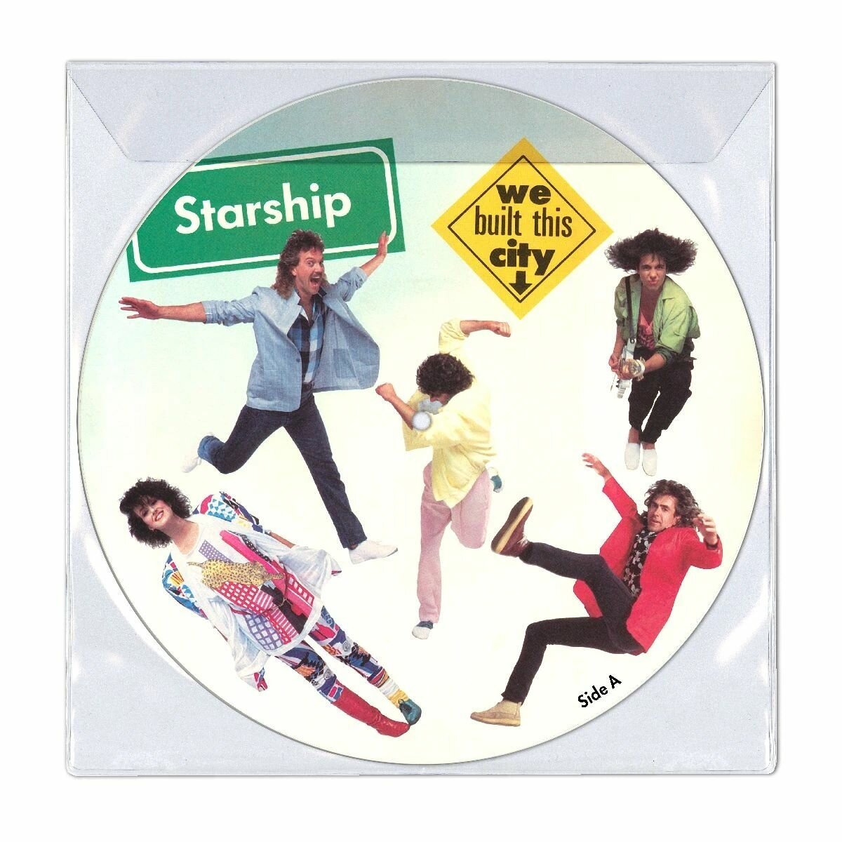 Виниловая пластинка Starship - We Built This City (12" Maxi-Single) Picture Disc (с рисунком) RSD, Limited, 2025