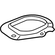 Pad-front spring, lwr