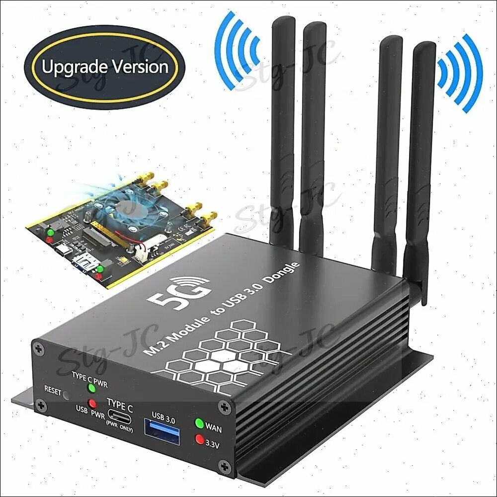 M.2для NGFF 4G/5G Module к USB 3.0 Вспомогательная мощность для MicroSIM/NANO/ SIM Карта