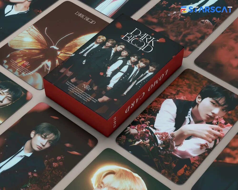 Enhypen карточки DARK BLOOD альбом карты 55штуки