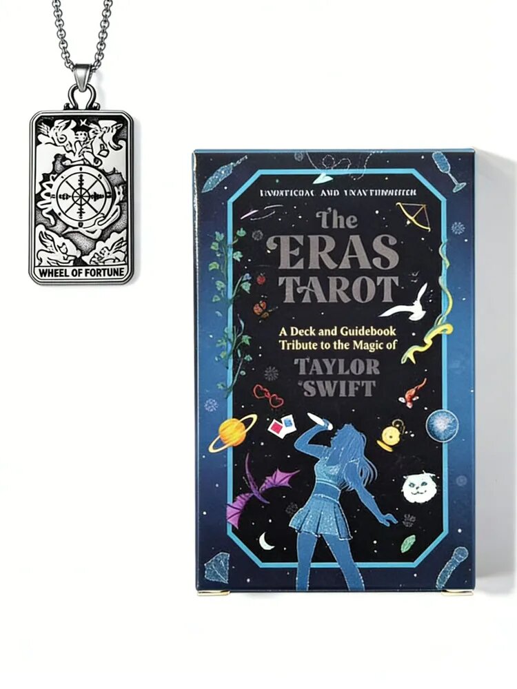 Таро <Эры Тейлор Свифт> (The Eras Tarot) с подарочным стальным кулоном