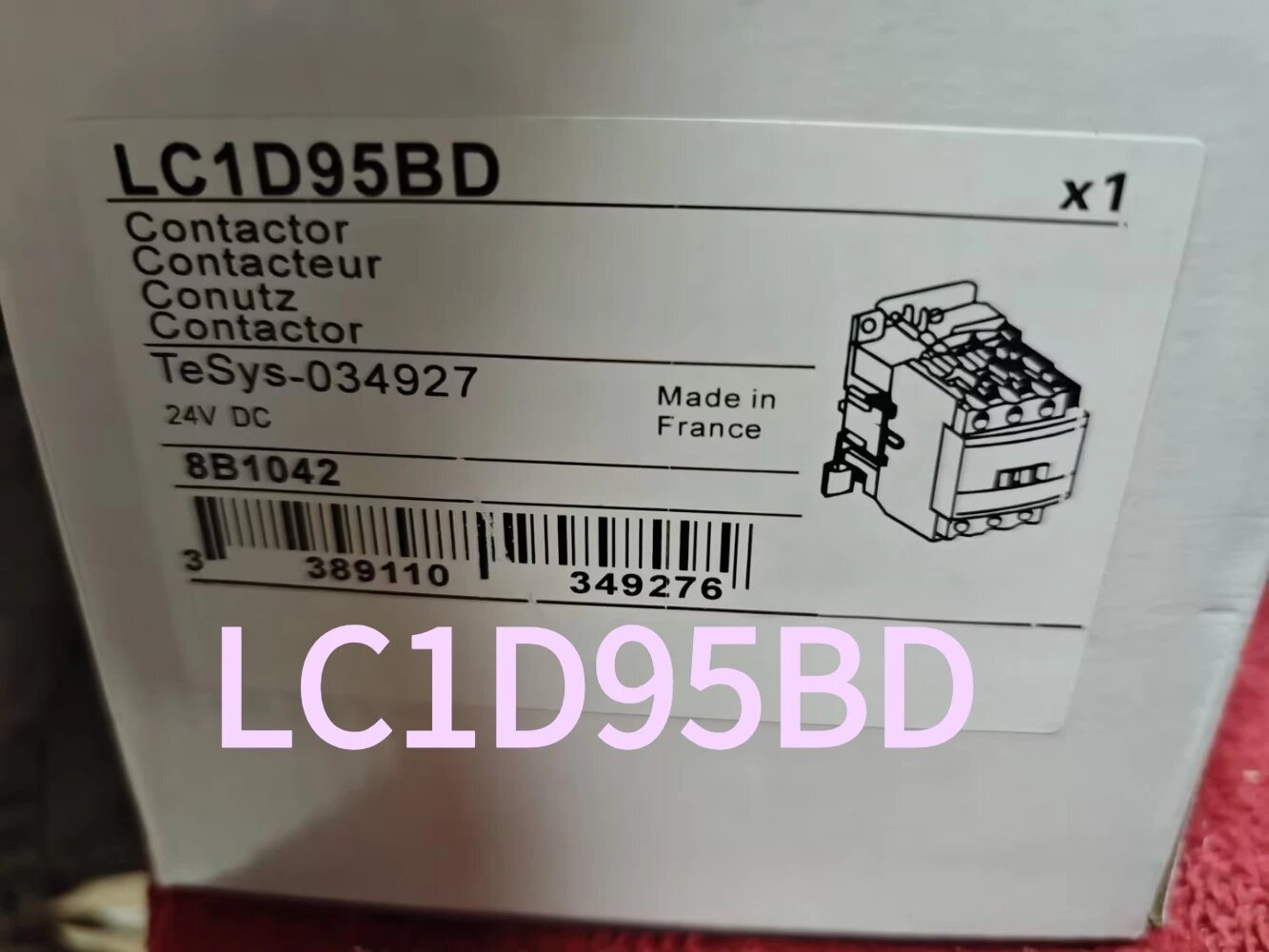 Контактор Deca 3P 95A LC1D95BD