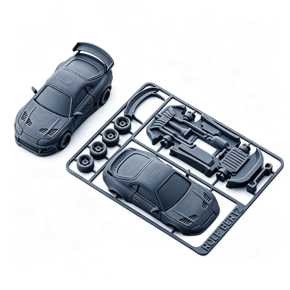 Миниатюрная модель автомобиля 1/6 GT-R 3D конструктор Supra mk4