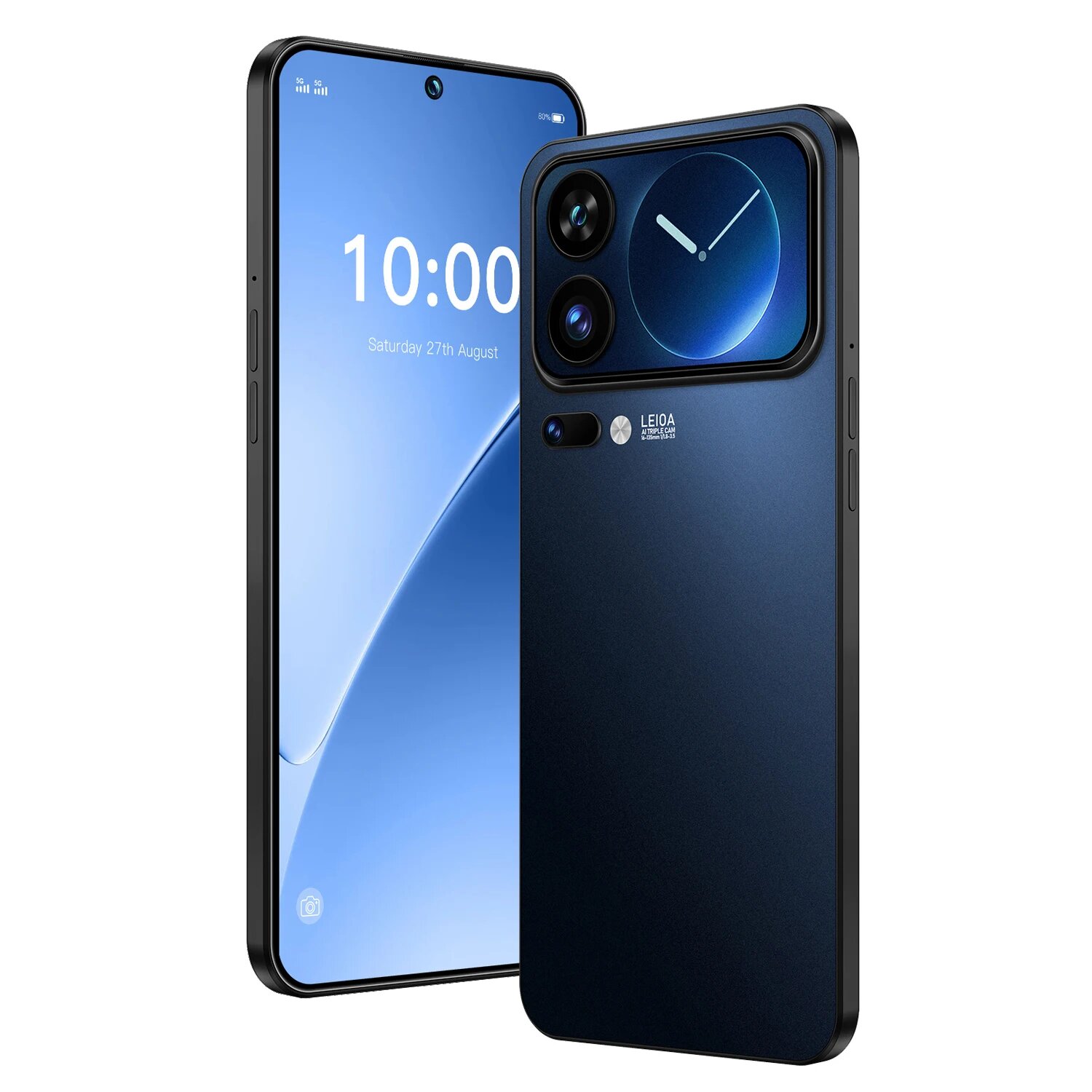 Смартфон M17 Promax 2026, 16GB/1TB, Темно-синий