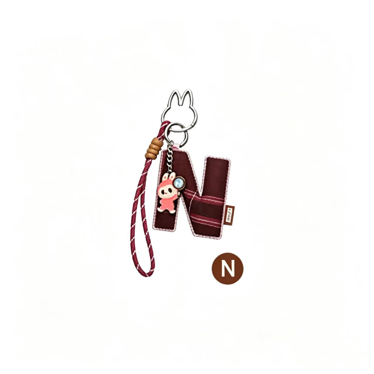 Брелок-игрушка Pop Mart Лабубу Pin For Love Letters значок "!" редкий