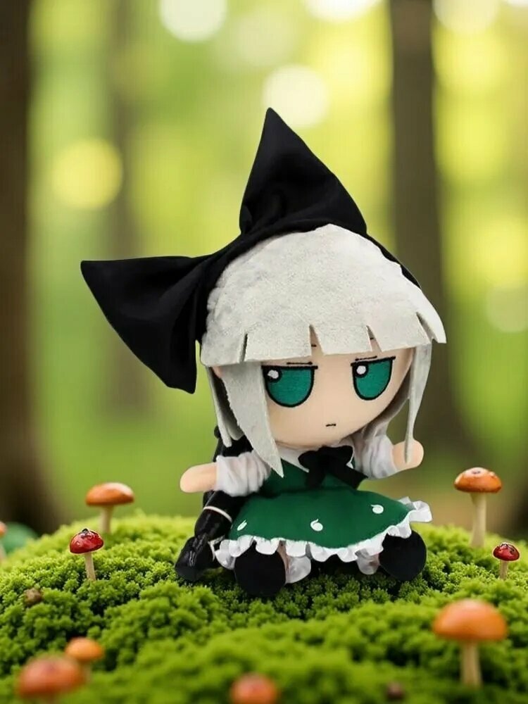 Аниме Мягкие Игрушки TouHou Project Fumo Youmu Konpaku / Ёму Конпаку (Йому Конпаку) Игрушка Антистресс 20 CM