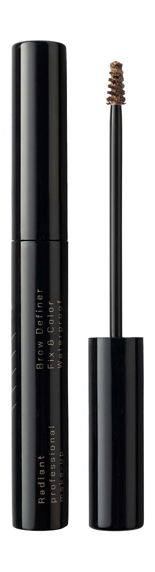 RADIANT PROFESSIONAL MAKE-UP Тушь для бровей Brow Definer Fix & Color, 5 мл, 02 Темный Блонд