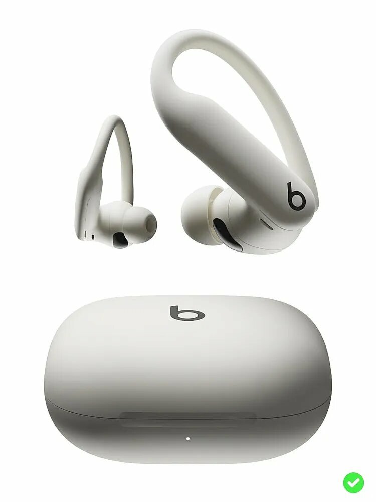 Beats Наушники беспроводные с микрофоном Beats Powerbeats Pro 2, Bluetooth, USB Type-C, светло-серый
