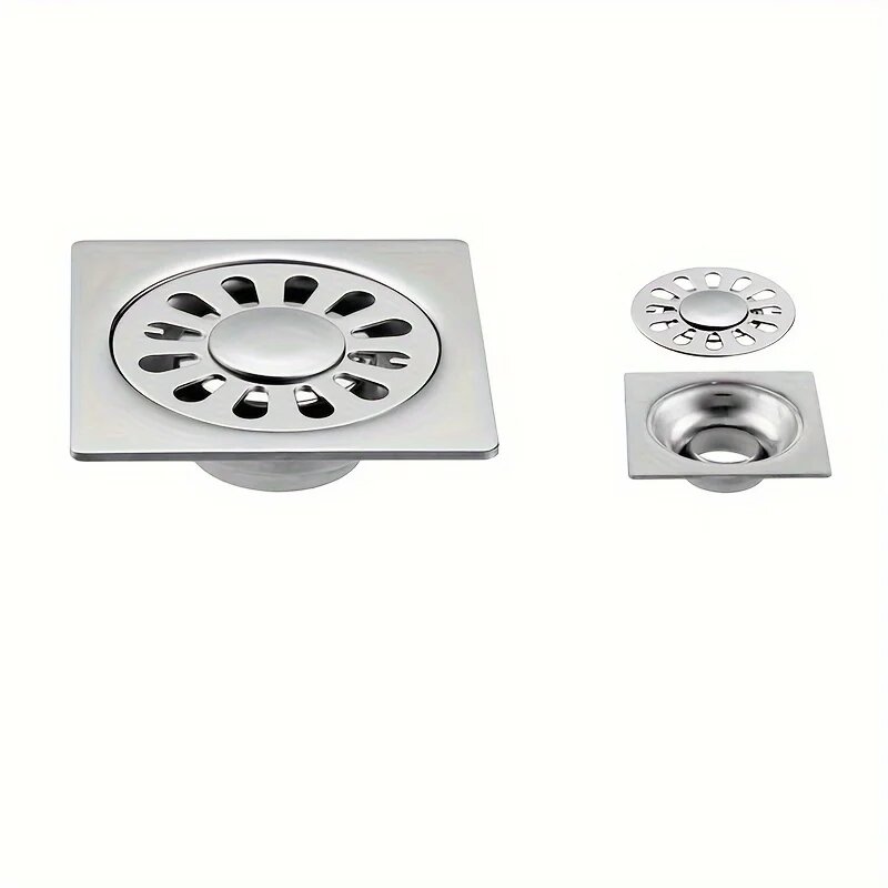 Слив для пола из нержавеющей стали dual use