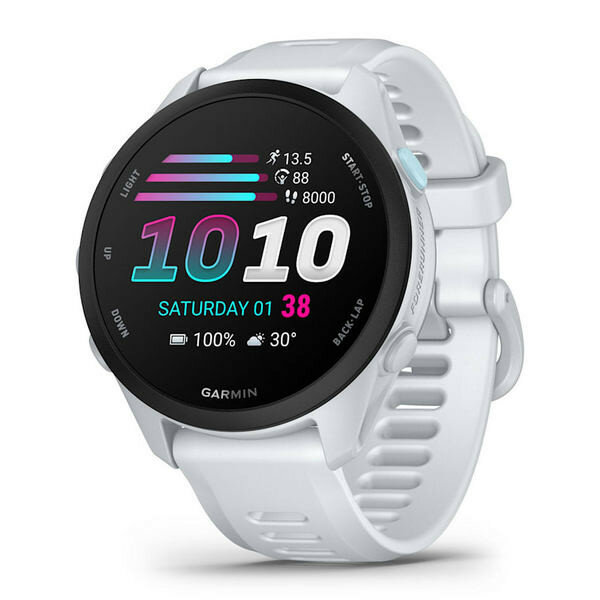Умные смарт-часы Garmin Forerunner 70 43мм Whitestone 010-04307-01 EU с Русским языком