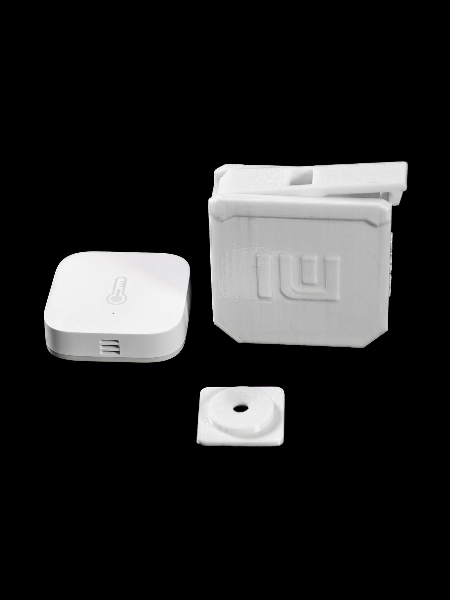 Уличный , бокс/держатель датчика Xiaomi Aqara Temperature and Humidity Sensor, 3D печать, белый