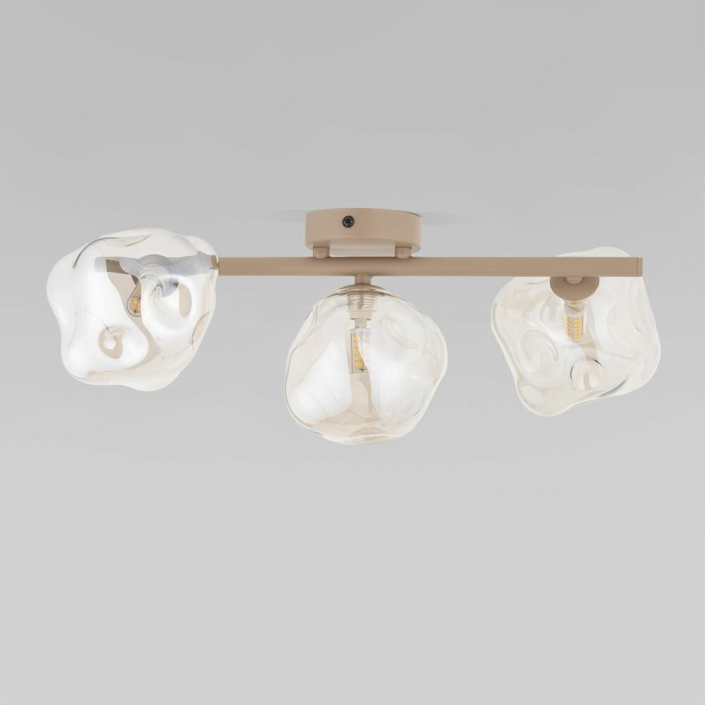 Потолочный светильник со стеклянными плафонами TK Lighting 11105 / потолочный светильник / Lava Sabia.